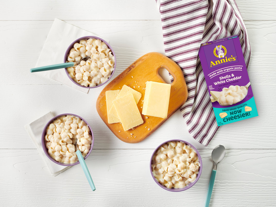 Annie’s Cooks Up New ‘Now Cheesier’ Mac & Cheese Recipe, More Smiles ...